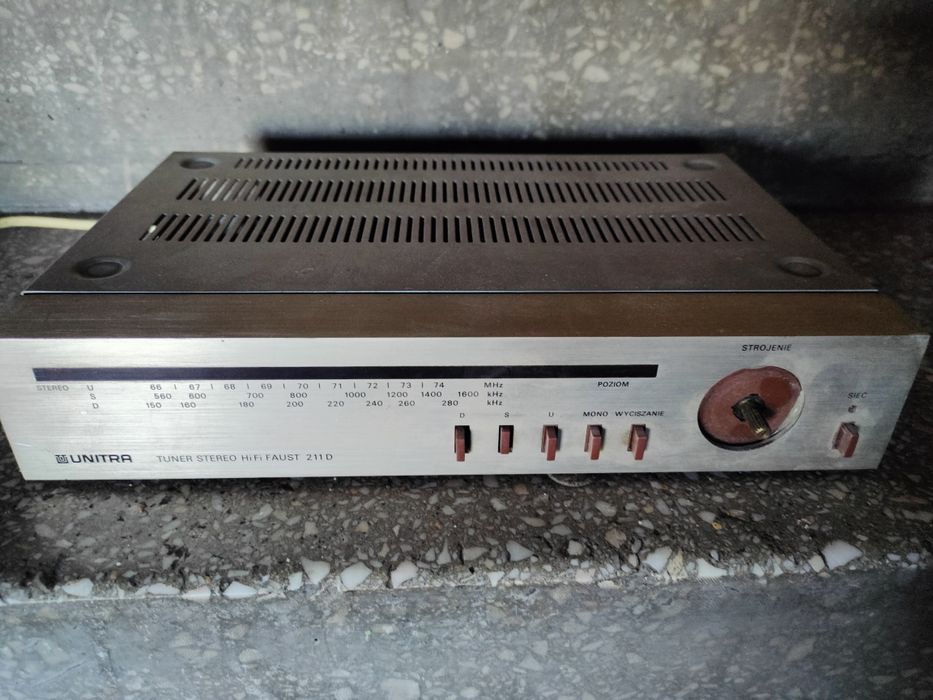 Unitra stereo hifi faust 211d Katowice Załęska Hałda-Brynów cz. Zach ...