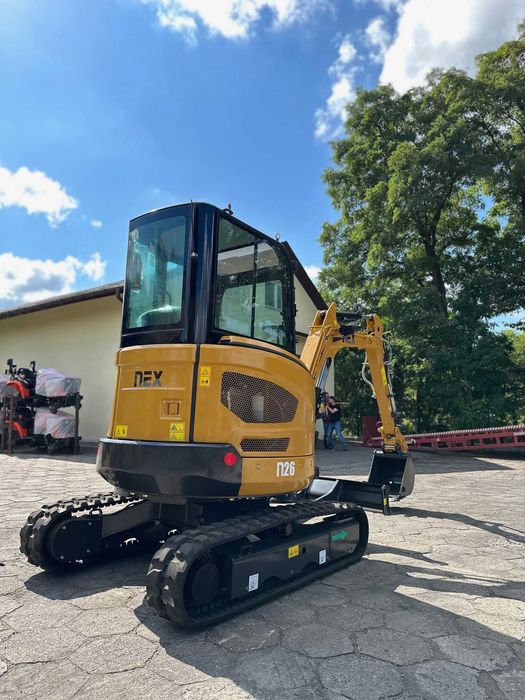 NEX N26 Nowa Minikoparka 2600 kg Brzeziny • OLX.pl