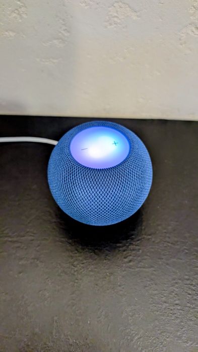 Apple HomePod mini Granatowy (Blue) – Stan IDEALNY | Pudełko Warszawa ...
