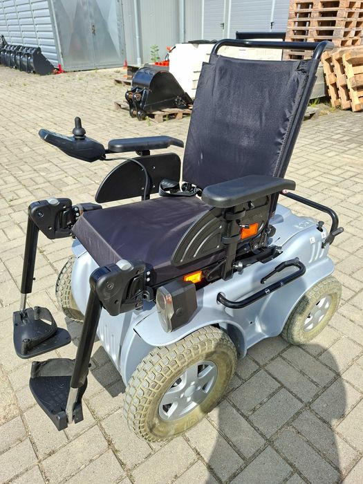 Wózek inwalidzki terenowy duży mocny Invacare G50 Sprawny kompletny ...