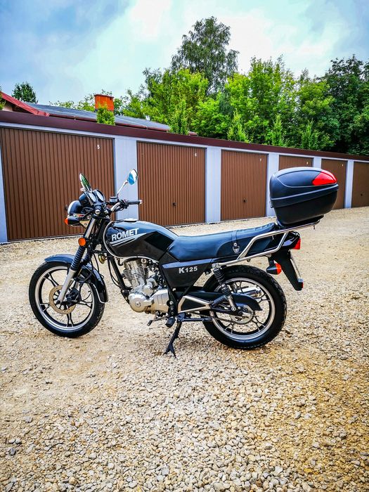 JAK NOWY - Romet K125 125cm3 motocykl biegowy Dąbrowa Górnicza • OLX.pl