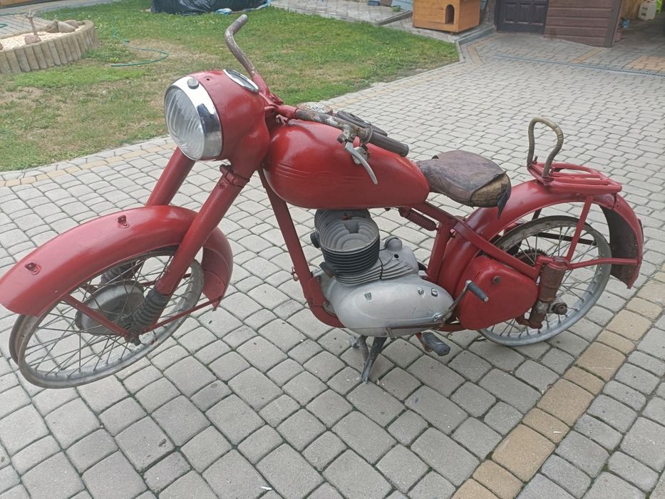 Jawa perak 350 silnik się kręci zdrowe blachy Przeworsk • OLX.pl