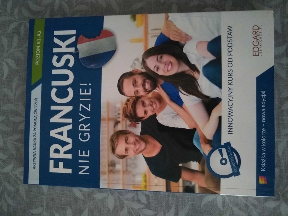 Kurs języka francuskiego od podstaw-Francuski nie gryzie! + CD Warszawa Ochota • OLX.pl