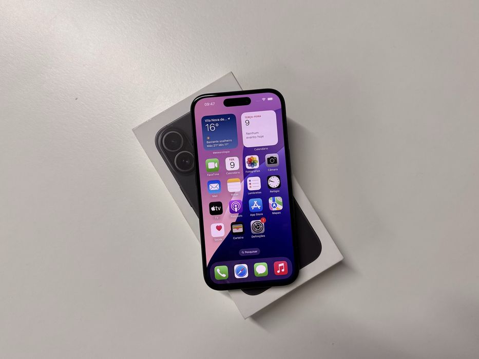 Iphone 16 black 128gb Cidade Da Maia • OLX.pt