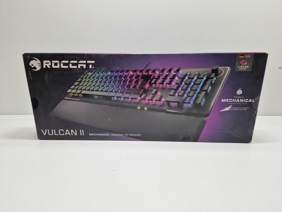 Klawiatura mechaniczna Roccat vulcan II titan DE QWERTZ Czarna Wrocław ...