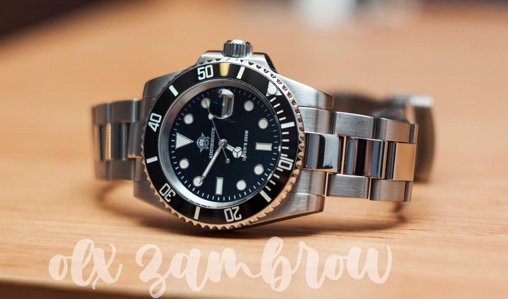 Zegarek Diver Addiesdive 200m bransoleta submariner Zambrów • OLX.pl