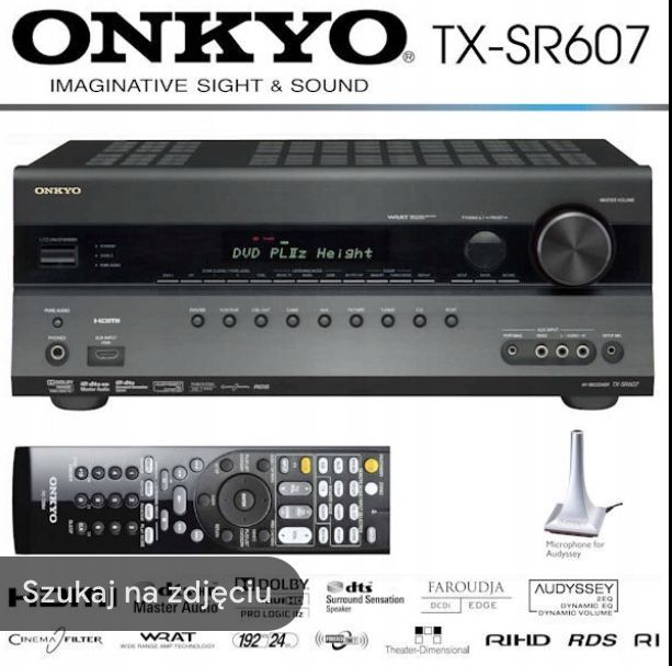 Onkyo TX-SR607B amplituner Bydgoszcz • OLX.pl