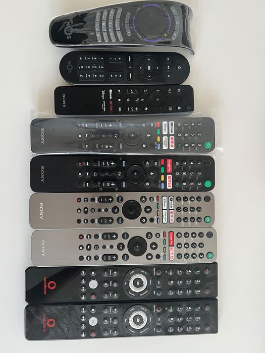 Comandos TV e Box Originais Sony, NOS, Vodafone Alcântara • OLX Portugal