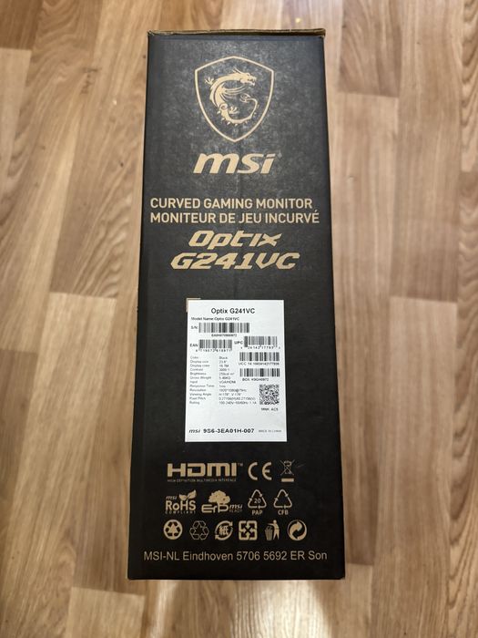 Монитор для ПК MSI Optix G24 75Hz: 2 699 грн. - Монітори Київ на Olx