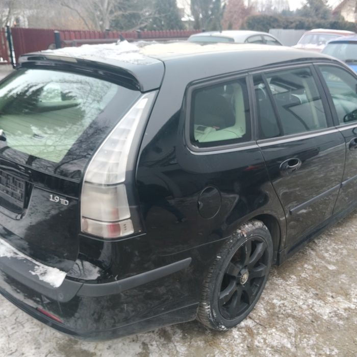 Saab 9-3 1.9 tid 150km -uszkodzony(dwumasa),Sprzedaż w całości ...