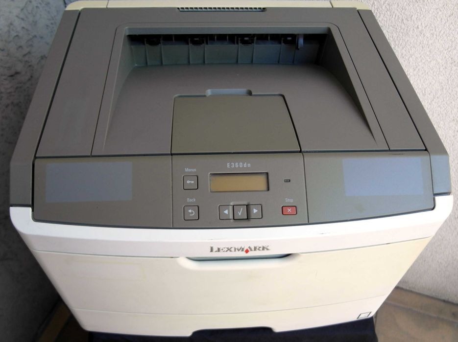 Laserowa drukarka A4 - Lexmark E360dn - DUPLEX lan USB - tylko Wrocław ...