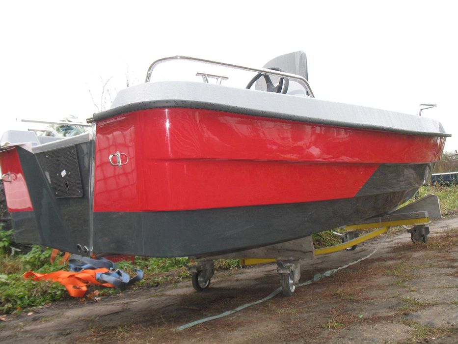 Łódź wędkarska NECKO 420 PRS 5 osobowa Augustów • OLX.pl