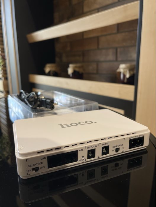 Бесперебійник для роутерів Hoco DB25+ Smart Mini UPS 5V-9V-12V 8800mAh ...