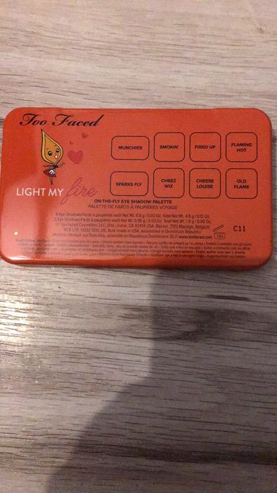 Too Faced Light My Fire Mini Palette Paleta Cieni Do Powiek Wrocław ...