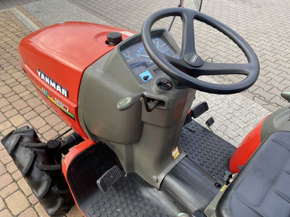 Mini traktor ciągnik YANMAR AF160 16KM rewers 4x4 super stan Przybyszów ...