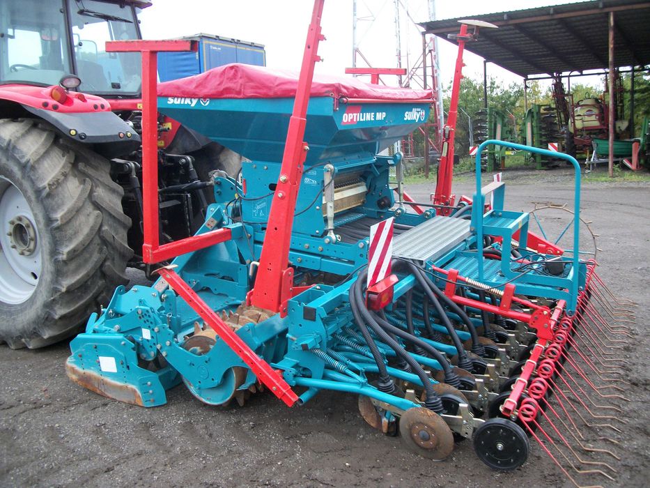 Agregat uprawowo-siewny SULKY pneumatyczny talerzowy z rolkami Słupca ...