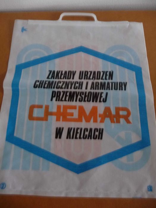 Reklamówka Chemar Kielce - nowa, PRL! Poznań Strzeszyn • OLX.pl