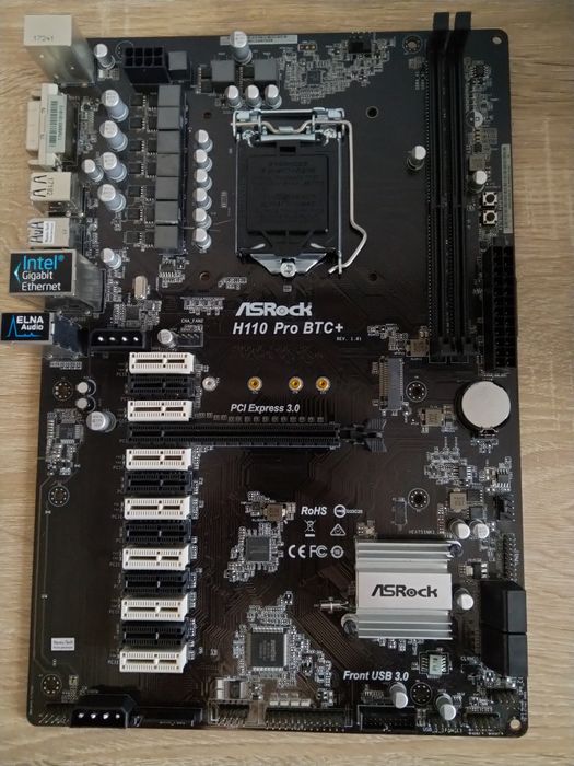 Płyta Główna AsRock H110 PRO BTC+ Legnica • OLX.pl
