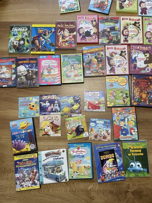 Plyty dvd bajki Boleścin • OLX.pl