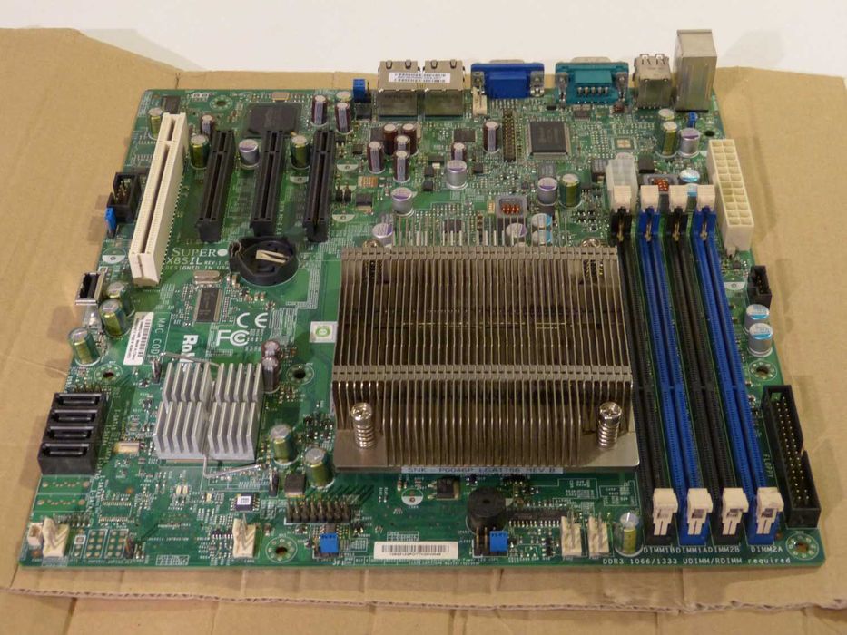 Server rack. Moduł panel półka do serwera + wentylatory CPU płyta ...