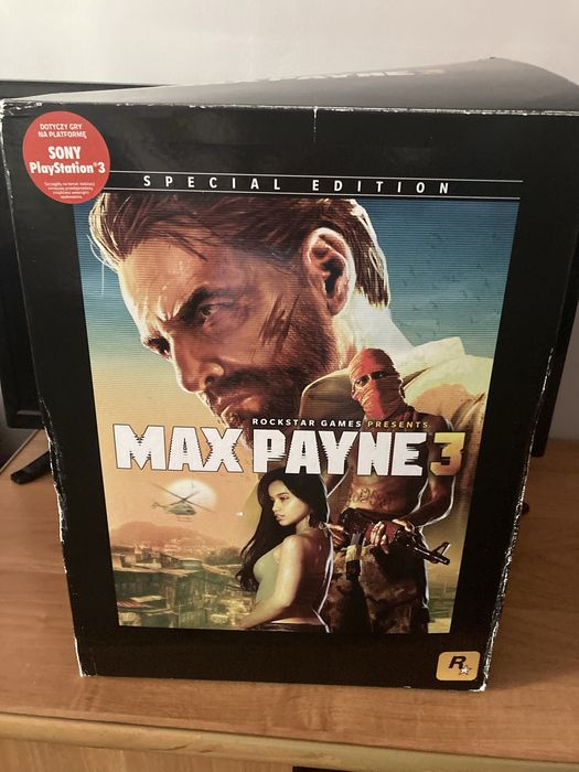 Max Payne 3 edycja kolekcjonerska ps3 Białystok Zielone Wzgórza • OLX.pl