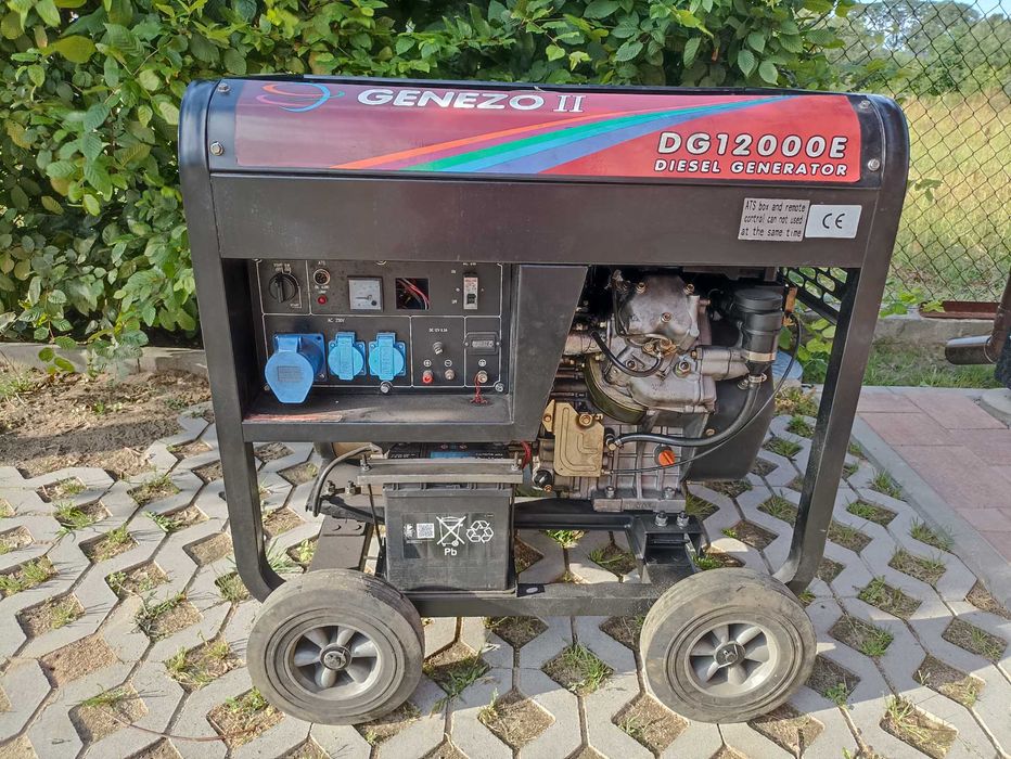 Agregat prądotwórczy GENEZO II 12Kw 1F Paprotnia • OLX.pl