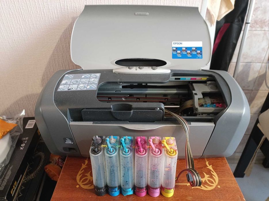 Принтер Epson Photo R220 c СНПЧ, МФУ Canon Pixma MP280: 299 грн ...