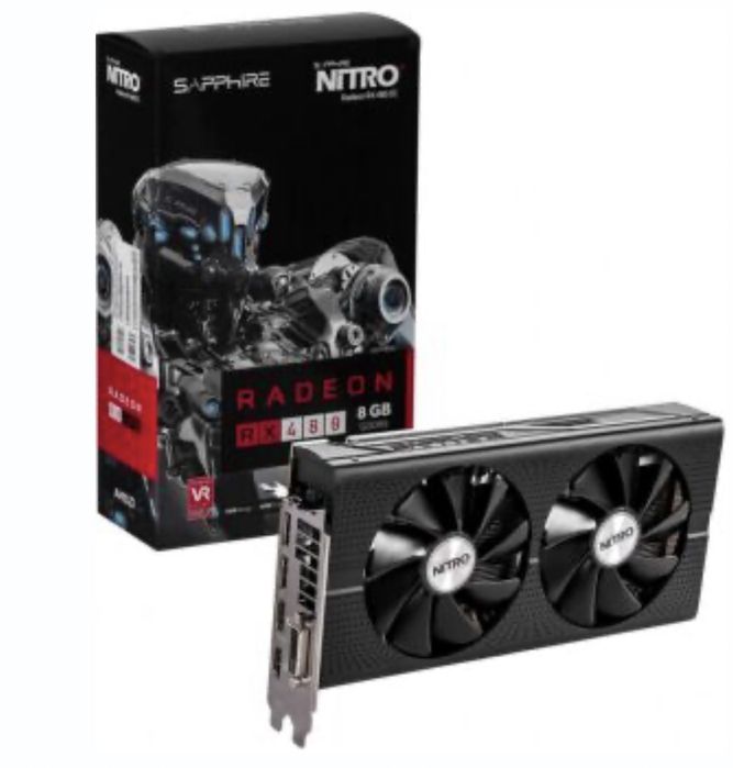 Відеокарта Sapphire Pci-Ex Radeon Rx 480 Nitro+ Oc 8Gb Gddr5 (256Bit ...