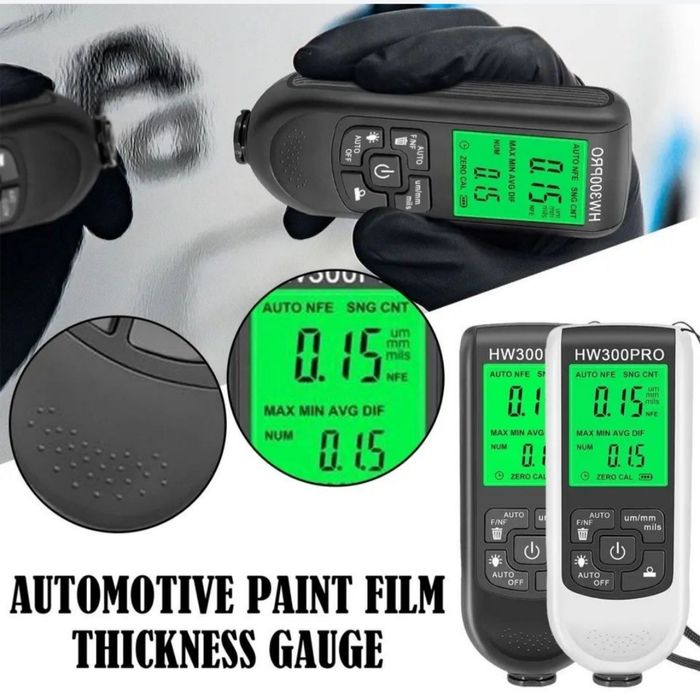 Товщиномір професійний. HW-300 PRO. Чорний.: 420 грн. - Інші ...