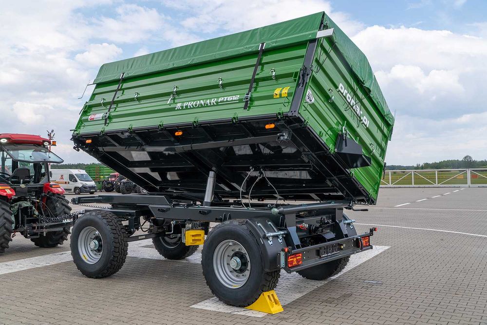 Przyczepa Rolnicza Pronar PT612 12 T, Finansowanie 0% plandeka gratis ...