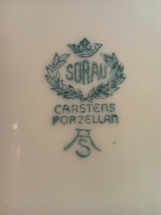 Porcelana Śląska SORAU PATERA Żary Forma Cavalier Wzór MIMOSE Piękna ...