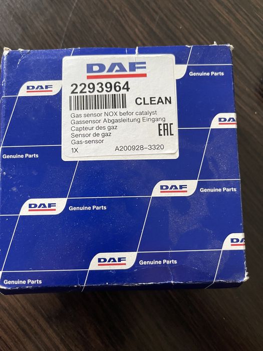 Продам датчик NOx DAF 2293964. Оригінал, новий.: 23 000 грн. - Датчики ...