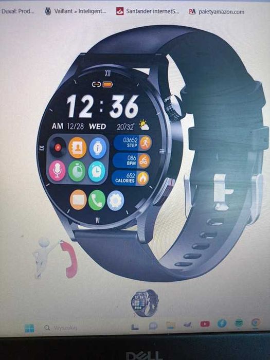 Smartwatch jello full touch czarny Ostrołęka • OLX.pl