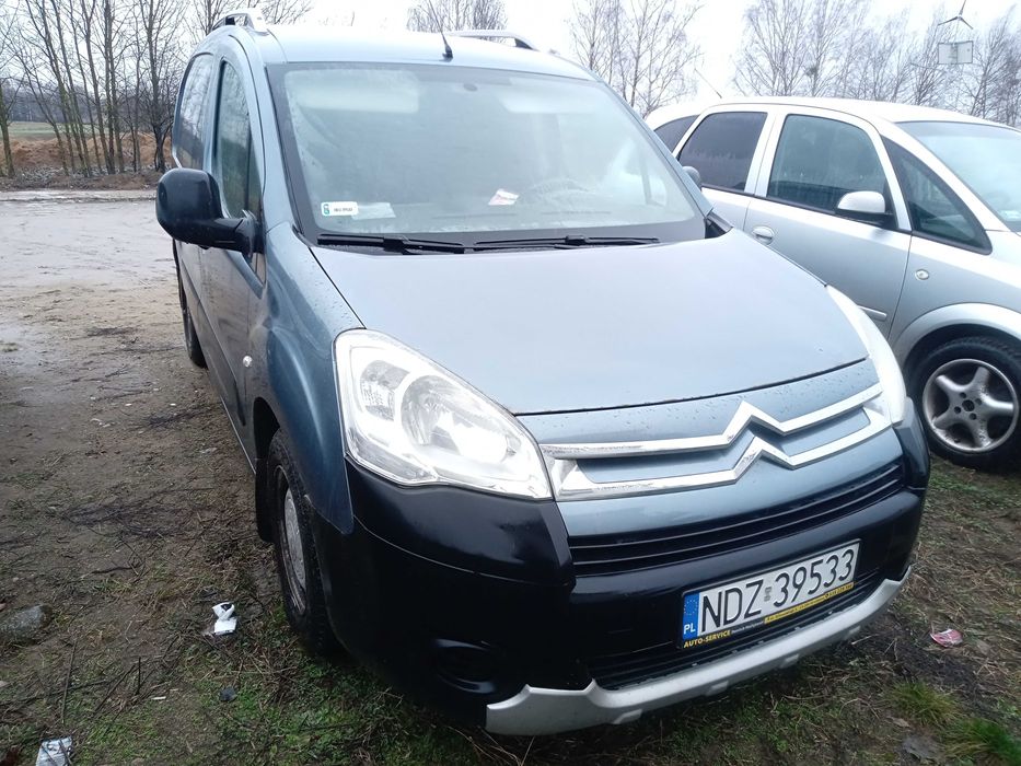 Citroen Berlingo 1.6 HDI - 90 KM - Hak - 3 osobowy Działdowo • OLX.pl