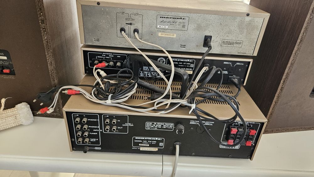 Marantz wieża vintage retro SD1030 ST450 HD435 PM450 SD1030 ST450 HD43 ...