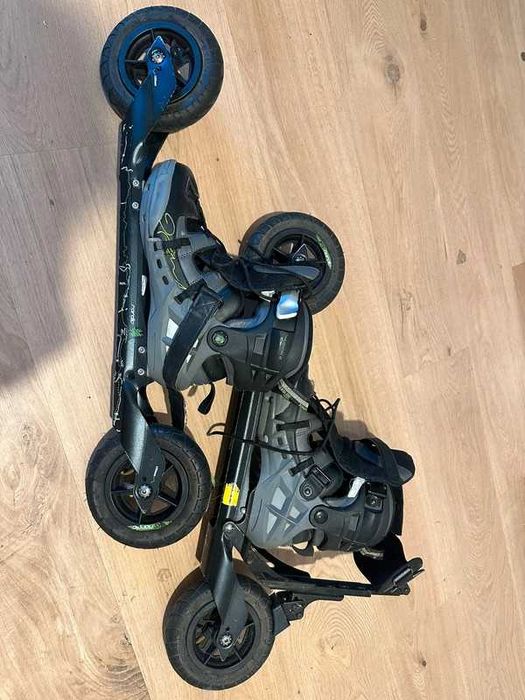 Rolki terenowe nartorolki Powerslide Nordic 42 Poznań Grunwald • OLX.pl