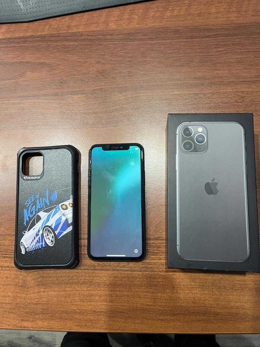 IPhone 11 Pro 64 GB Space Gray + Etui MOBIFOX Rychwał • OLX.pl