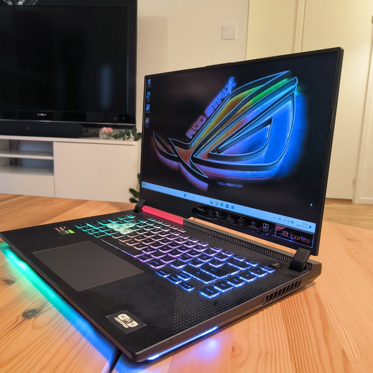 Asus rog strix 15 rtx 3060 (6 gb) Ryzen 7 4800 16 gb 1 tb: 32 450 грн ...