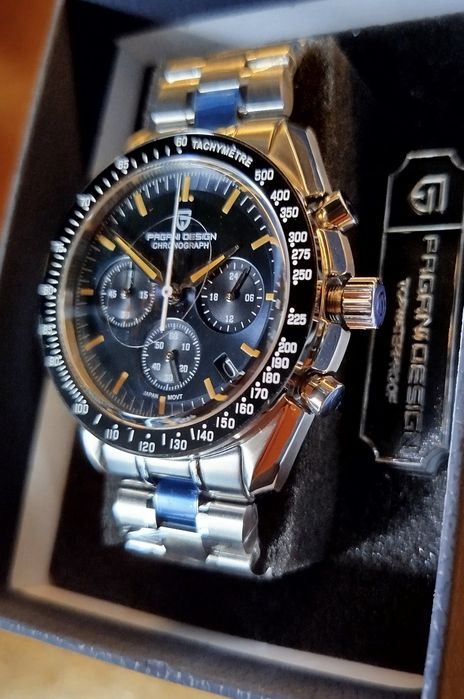 Часы Pagani Design 2025 хомаж Omega Moon Watch хронограф Омега: 3 400 ...