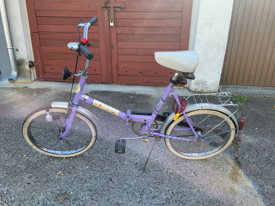 Romet Wigry 3 Oryginał Filoetowy składak Krapkowice • OLX.pl