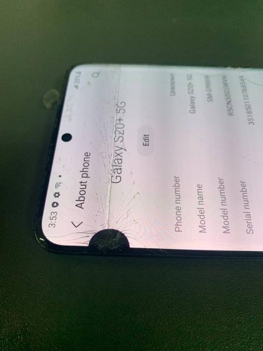 Дисплей екран модуль Samsung s20 plus g985 g986 в рамці. Оригінал.: 1 100 грн. - Інші запчастини ...