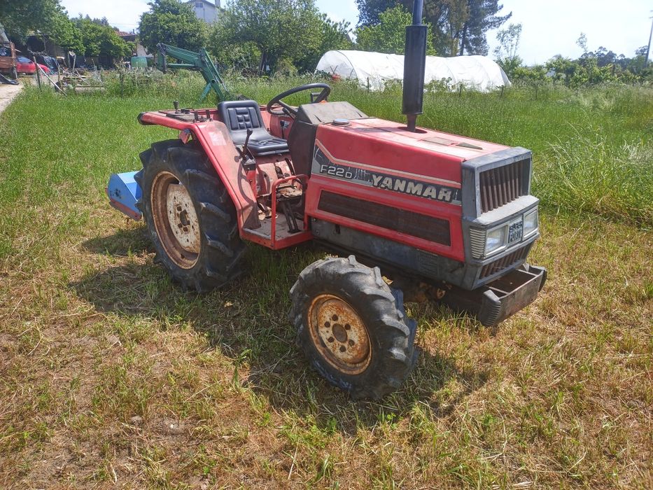 Trator Yanmar F22D Vila Verde E Barbudo • OLX.pt