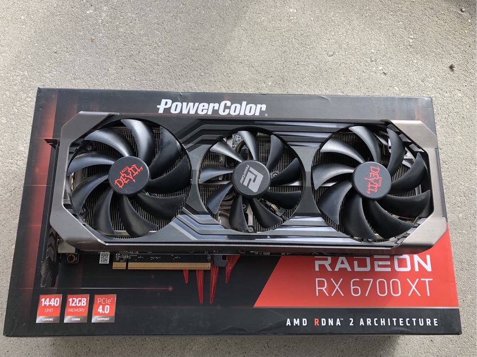 Відеокарта RX 6700 XT Red Devil 12GB amd radeon: 9 700 грн ...