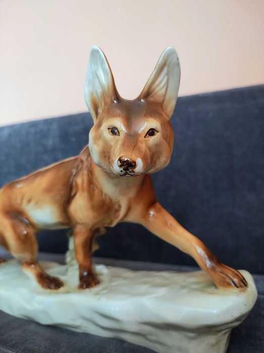 Figurka porcelanowa royal dux LIS rzadki okaz Rzeszów • OLX.pl
