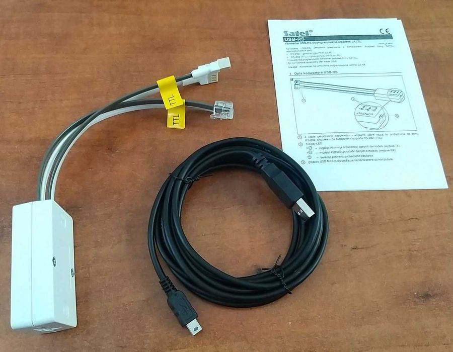 Конвертер USB-RS для настройки устройств SATEL - Прокат техніки та електроніки Харків на Olx