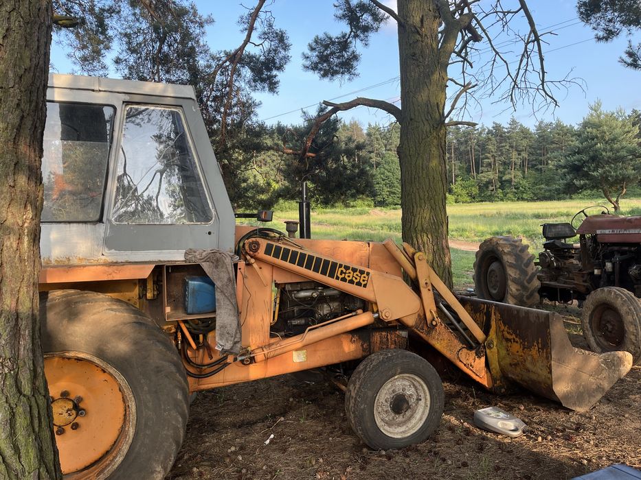 Koparka Case 580f 1975/1980 Zielonka • OLX.pl