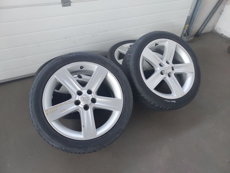 Oryginalne koła Audi 17" 5x100 Kruszyny • OLX.pl