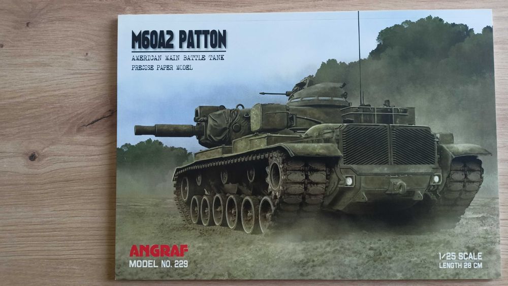 Model kartonowy - Czołg M60A2 PATTON - Wydawnictwa Angraf 229 Wejherowo ...
