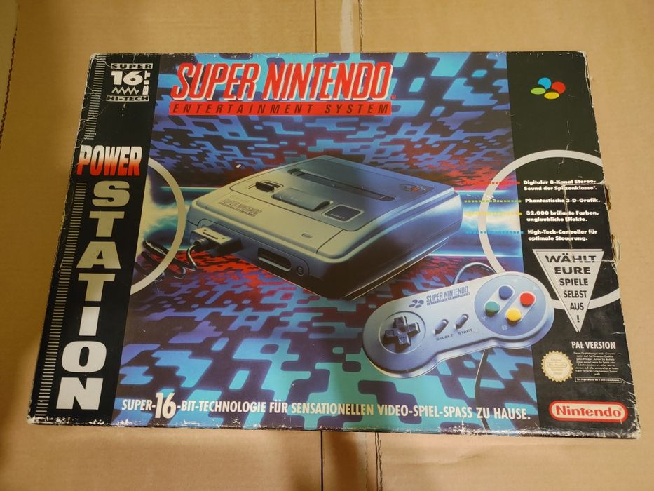 Super Nintendo SNES 16 bit PAL комлектация в коробке оригинал: 17 800 ...