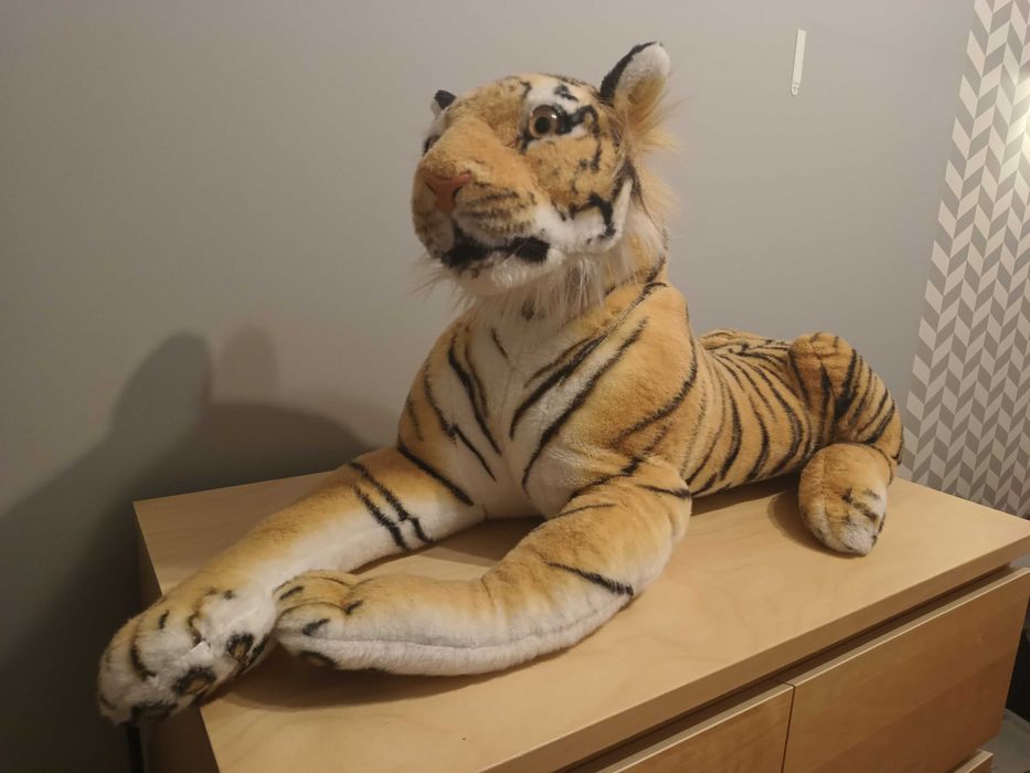 Wielki pluszowy tygrys Warszawa Wola • OLX.pl